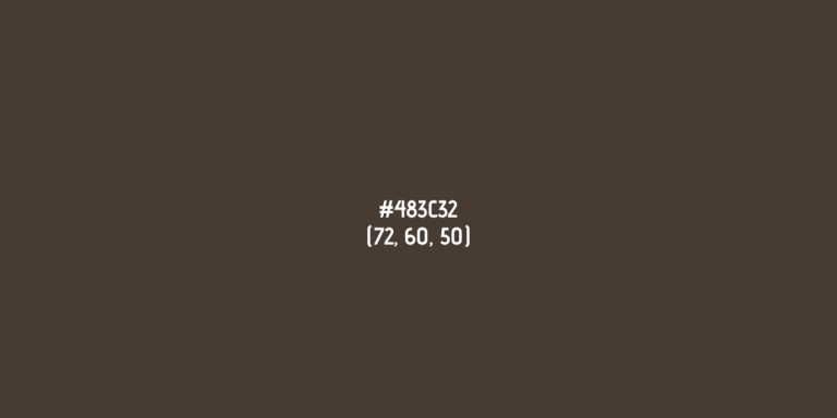 Ebony: Psychology, Meaning & Color Code: HEX, RGB, CMYK