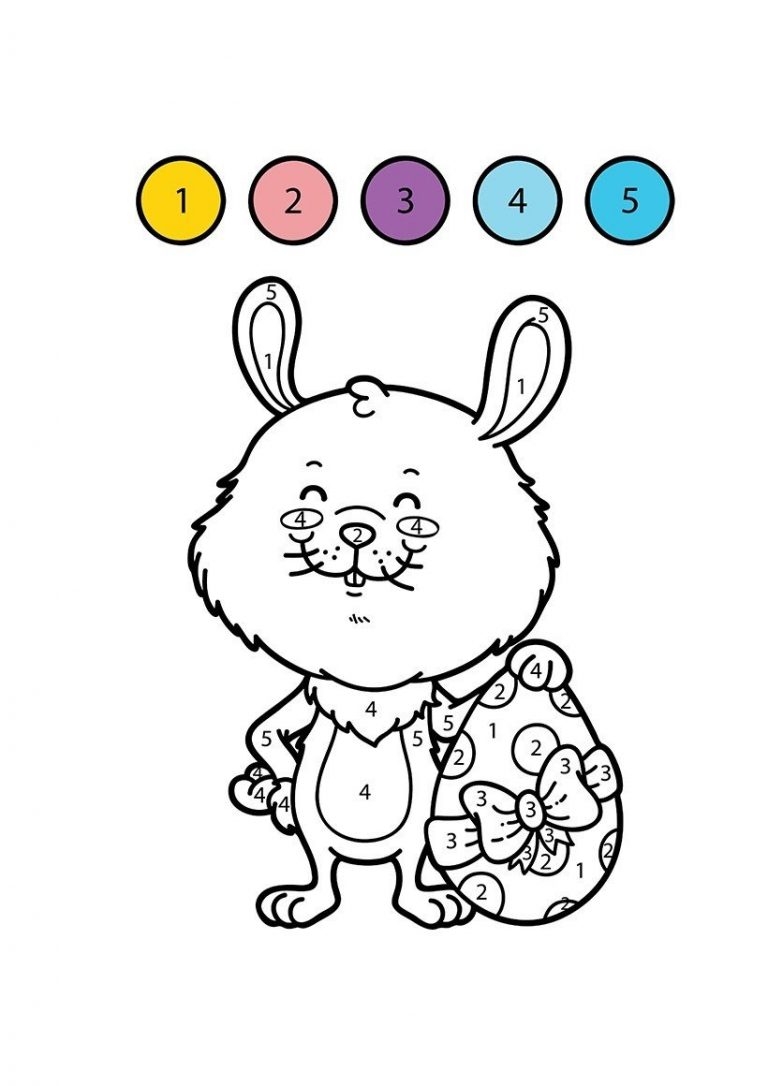 Color by Number Pages for Preschool Kids – Fun & Learning