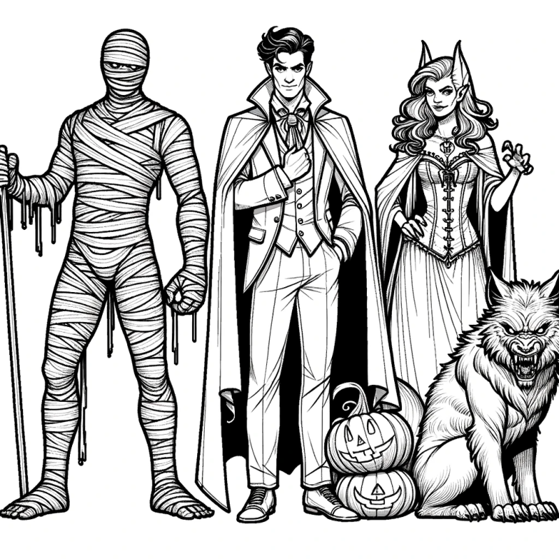 Halloween Coloring Pages – Fun Designs for All Ages
