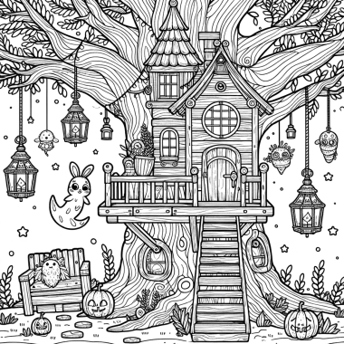 Halloween Coloring Pages – Fun Designs for All Ages