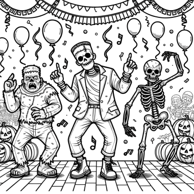 Halloween Coloring Pages – Fun Designs for All Ages