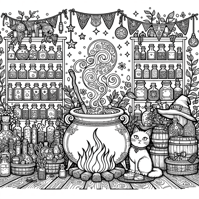 Halloween Coloring Pages – Fun Designs for All Ages