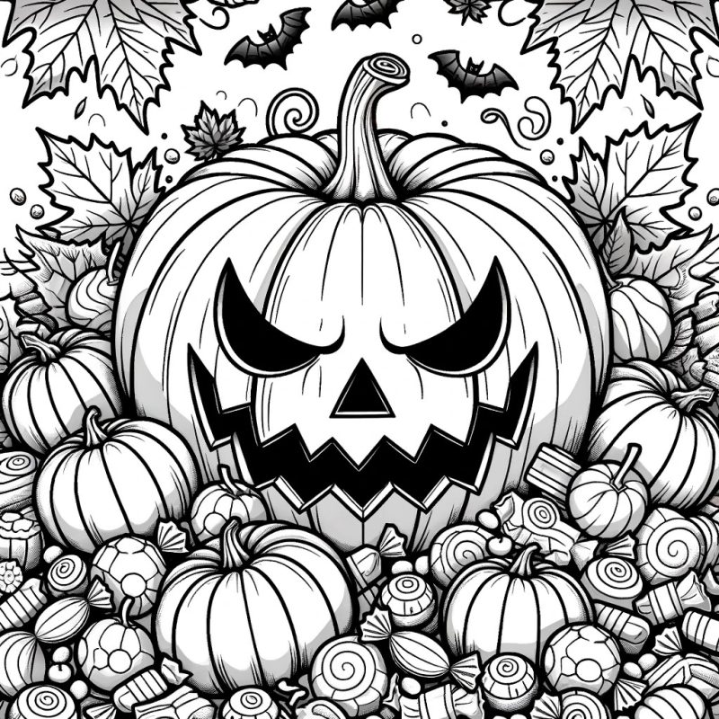 Halloween Coloring Pages – Fun Designs for All Ages