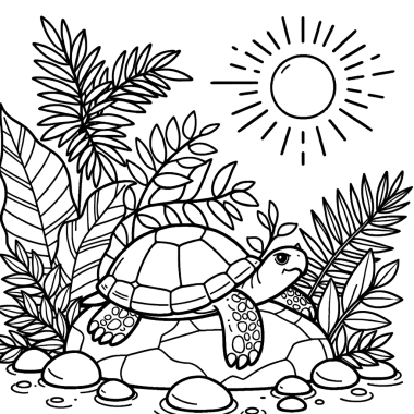 Turtle Coloring Pages – Fun & Creative Designs for Kids