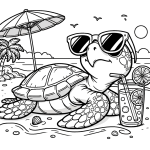 Turtle Coloring Pages – Fun & Creative Designs for Kids