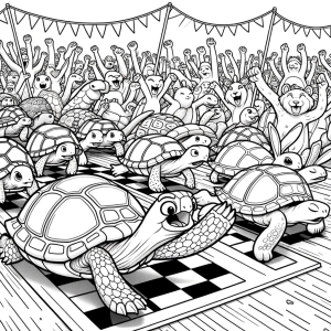 Turtle Coloring Pages – Fun & Creative Designs for Kids