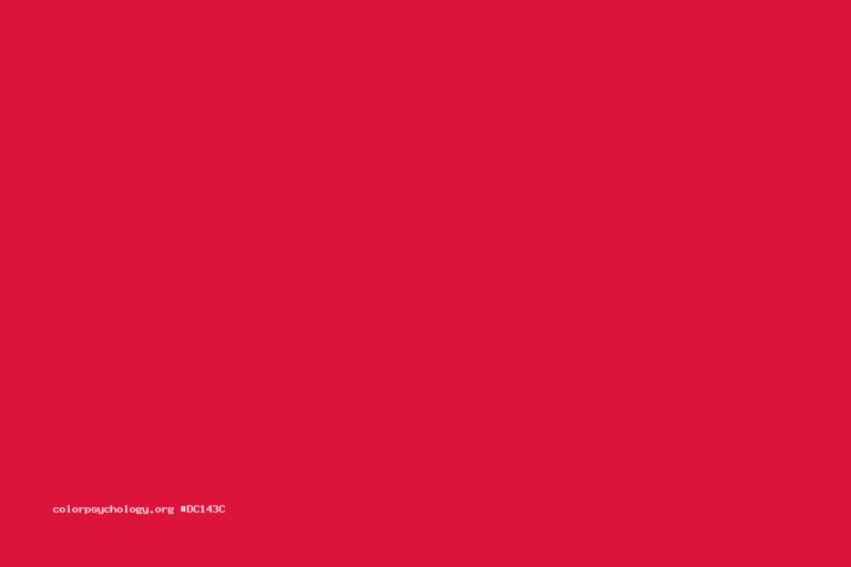 Shocking Crimson Color Psychology Secrets for Instant Impact