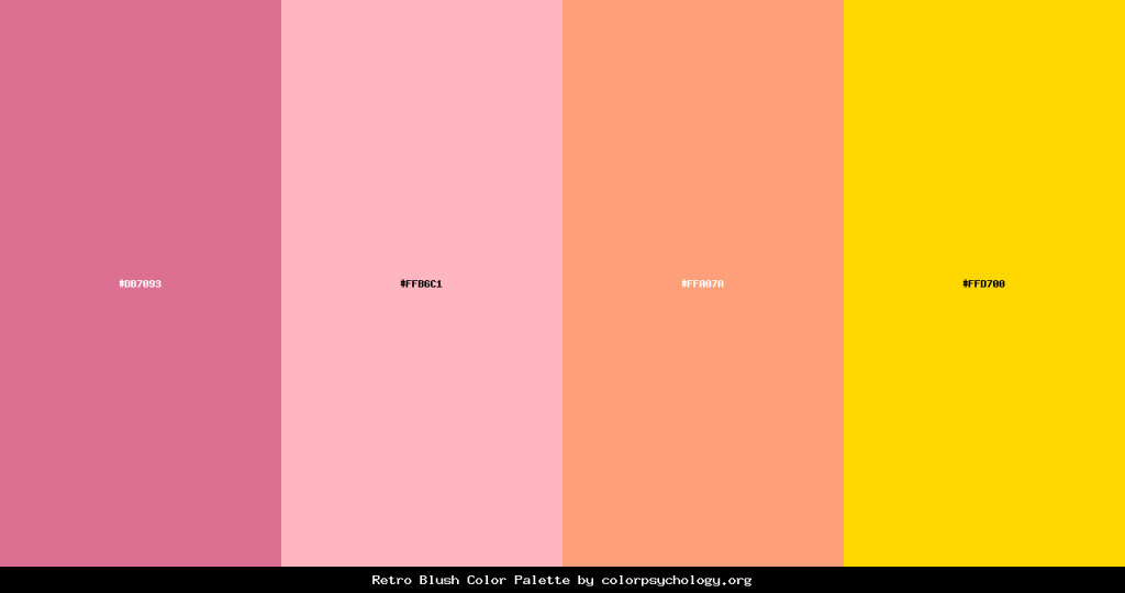 Retro Color Palettes That Bring Vintage Vibes to Life