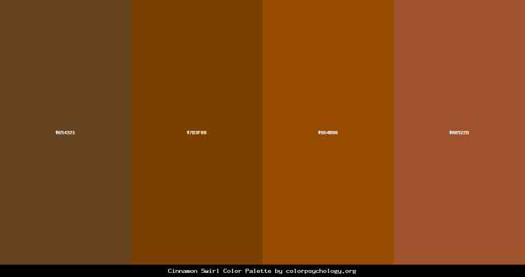 Shocking Brown Color Palettes for Calm & Strength in Design