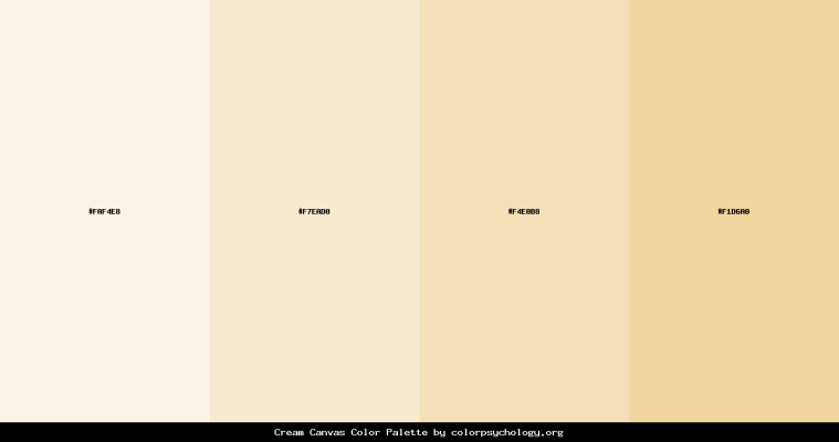Cream Color Palettes for Elegant, Soft Design. Learn More!